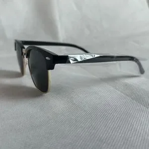 Trendy boutique | Accessories | Polarized Half Frame Horn Rimmed ...